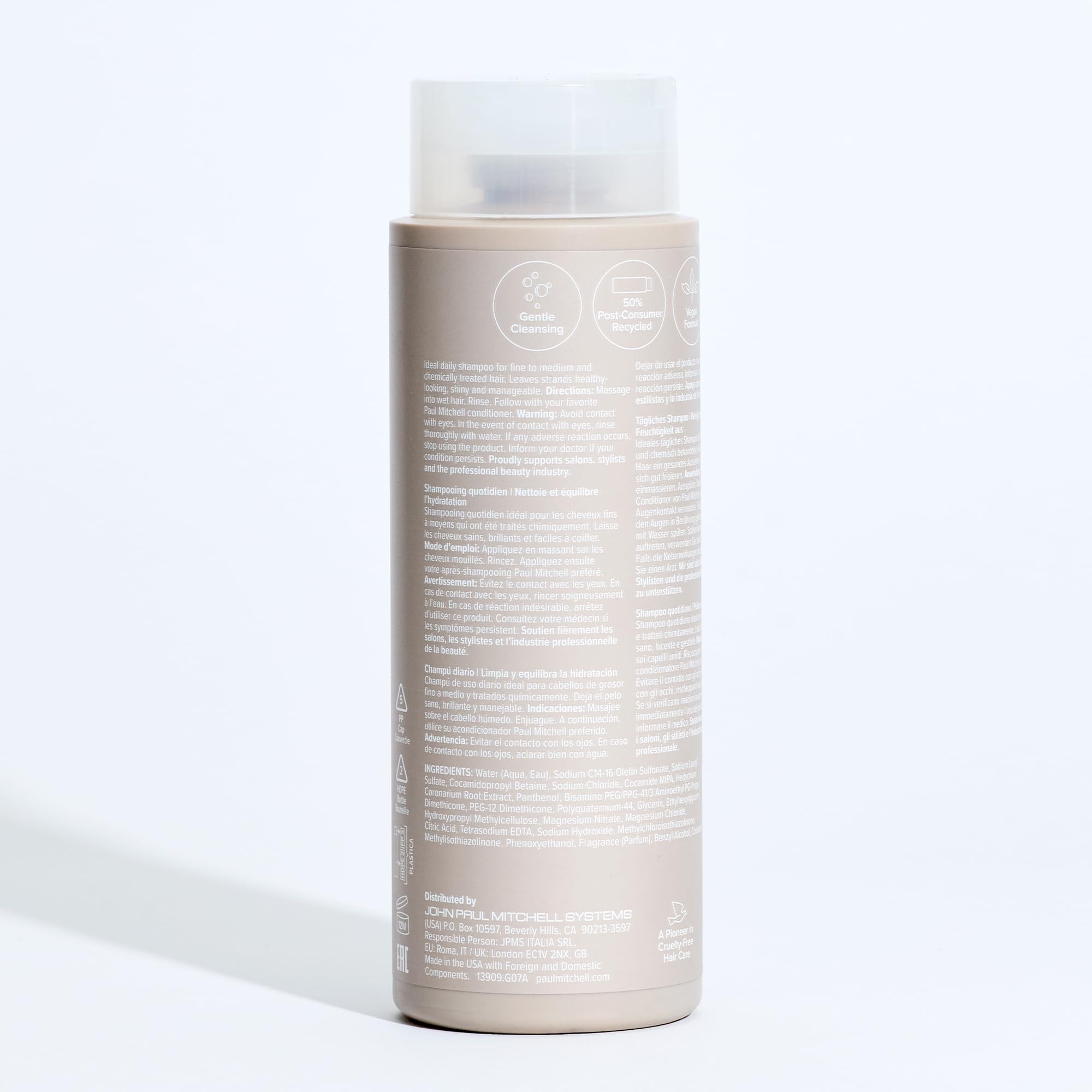 Paul Mitchell Shampoo One, Everyday Wash, Balanced Clean, For All Hair Types, 10.14 fl. oz.