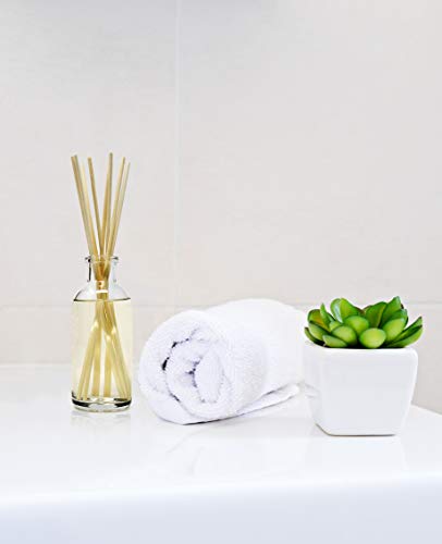 Urban Naturals Crisp White Linen Reed Diffuser Gift Set | with Citrus, Ozone, Ylang-Ylang, Lilies & Sandalwood Scent Notes for a Fresh, Clean Cotton Smelling Home | Made in The USA β Great Deal!