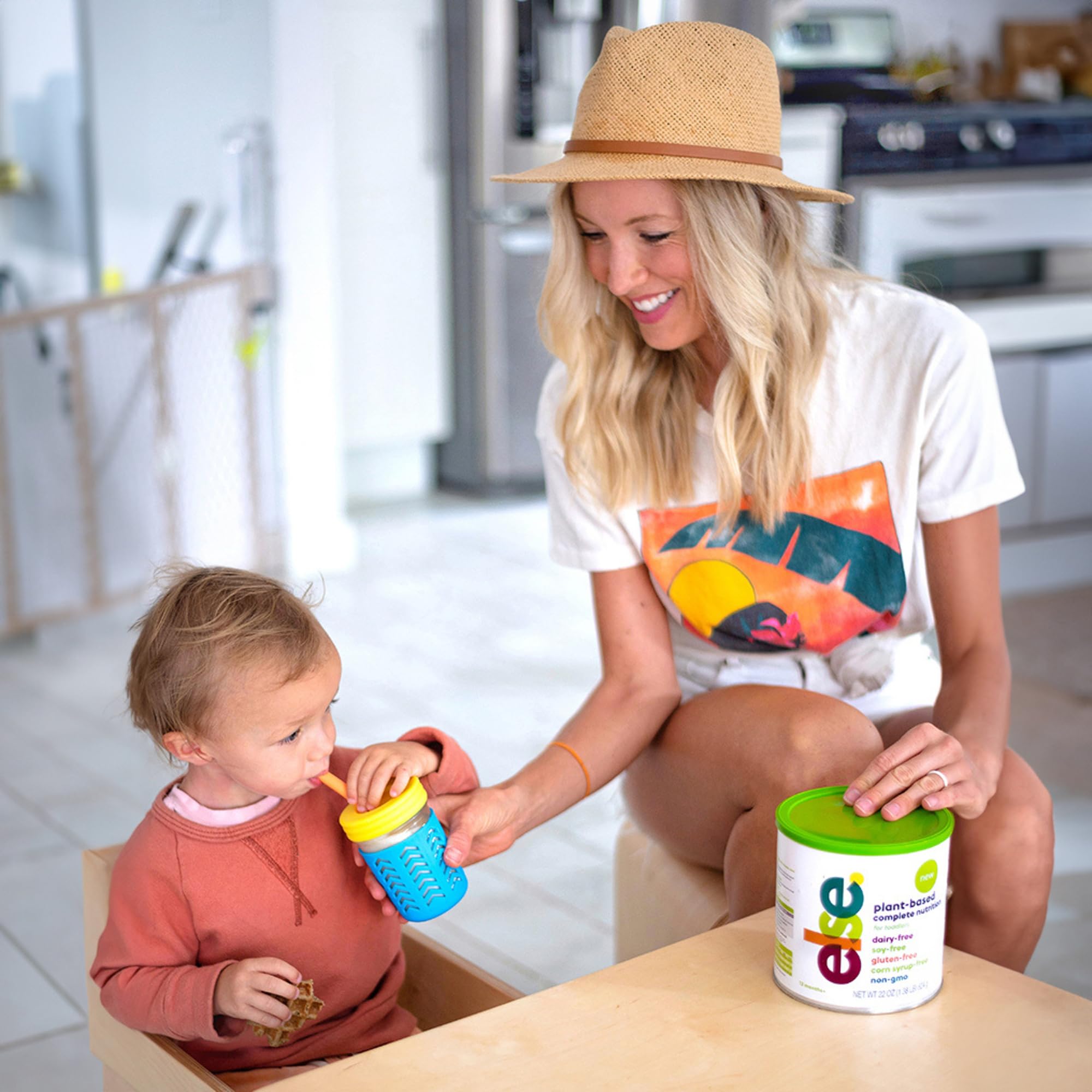 Else Nutrition Toddler Formula 12-36 mo., Plant Based Toddler Nutritional Drink - Soy & Dairy Free, Lactose Free - Complete Baby Formula (12-36 mo.), Protein Powder w/ 20+ Vitamins (22oz, 2-Pack)