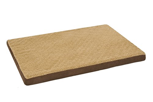 Petmate Aspen Pet Orthopedic Plush Quilted Bed, Colors May Vary, 28 x 38 Inches