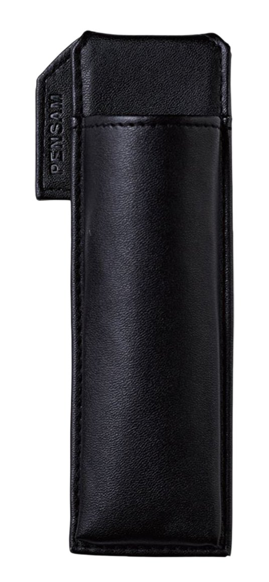 King Jim 2001 Pen Case, Pensam, Clip-On Pen Case, Slim, Black