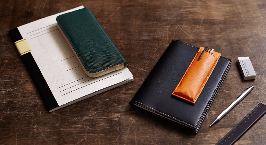 King Jim 2001 Pen Case, Pensam, Clip-On Pen Case, Slim, Black