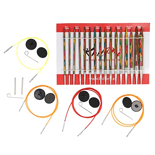 KNITPRO Symfonie Wood Interchangeable Needle Deluxe Set