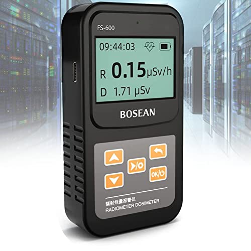 HPDONM Handheld Portable Nuclear Radiation Detector, 2022 New Radiation Dose Alarm Counter, Marble Radioactive Monitor Digital Meter High Sensitivity Accuracy Large Screen