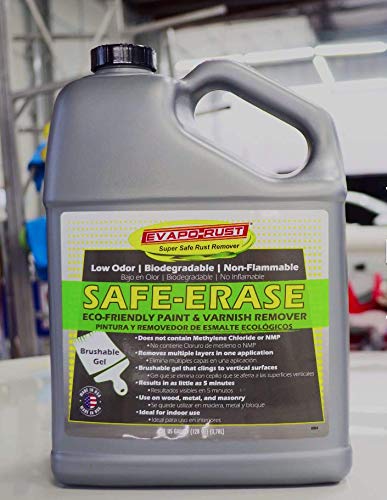 Evapo-Rust PS004 Safe-Erase Paint and Varnish Remover Gel – 32 fl oz, Contains No Acids, Fumes, or N-Methyl Pyrrolidone , Gray