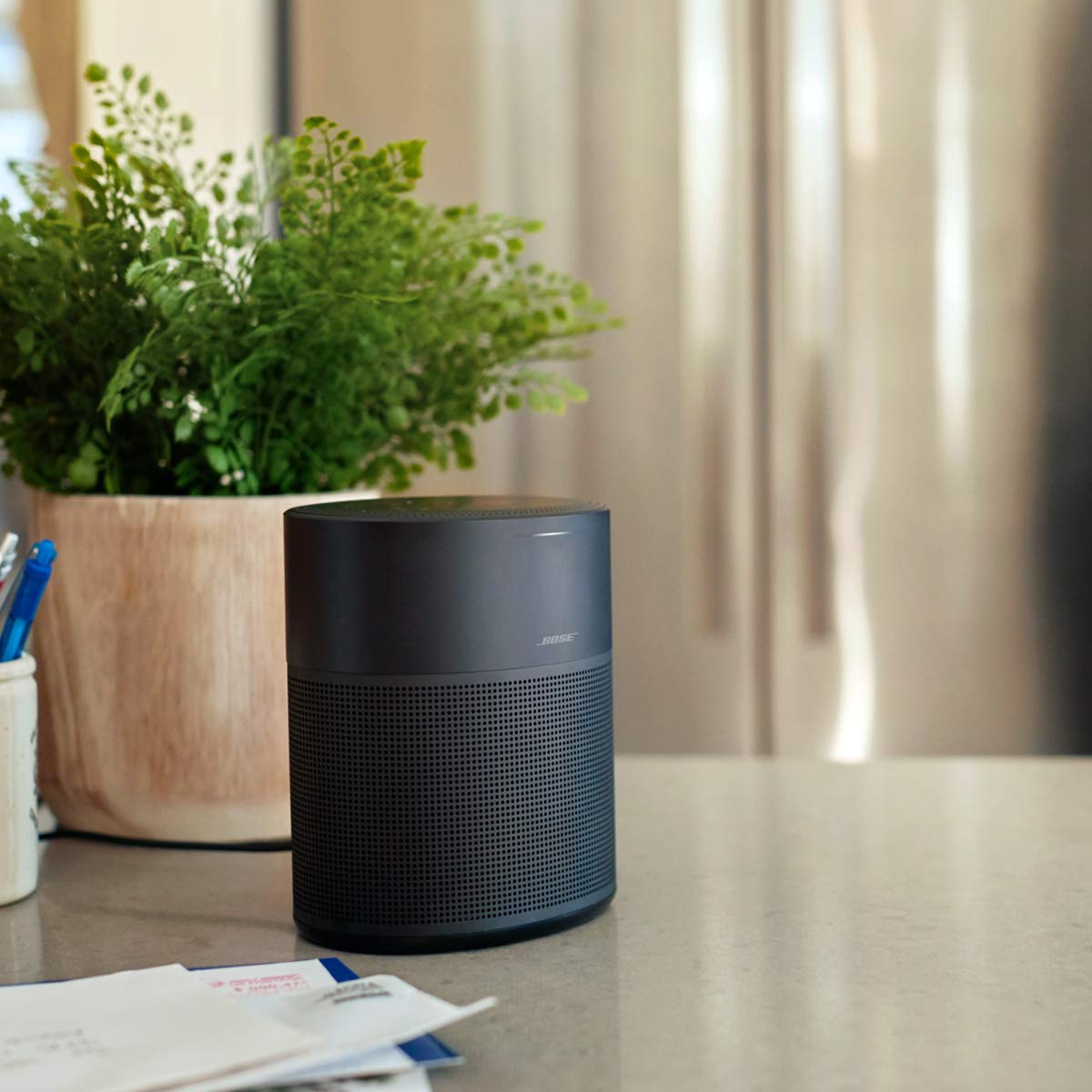 Bose Home Speaker 300: Bluetooth Smart Speaker with Amazon Alexa Built-in, Black