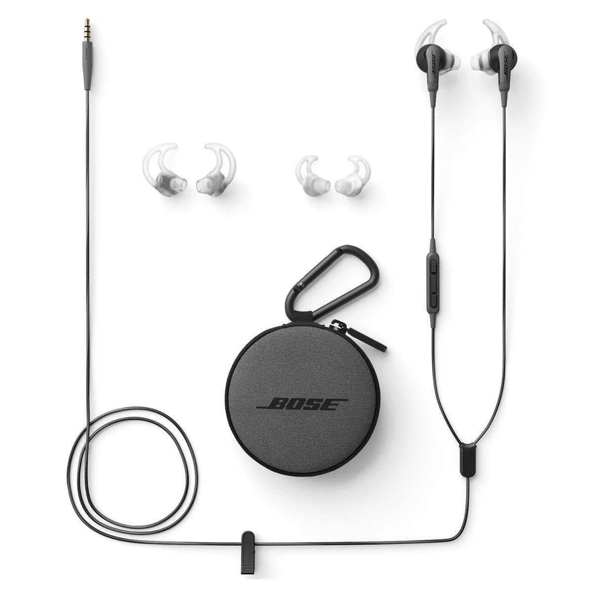 Bose SoundSport in-ear headphones for Samsung and Android devices, Charcoal