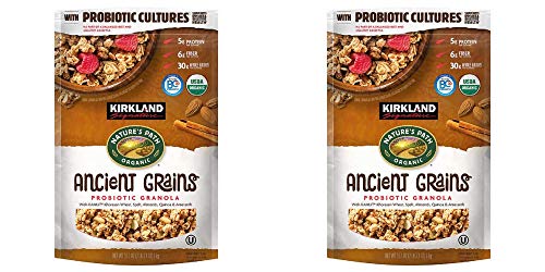 Kirkland Signature Nature's Path Organic Ancient Grain Probiotic Granola, 35.3 oz Pack of 2