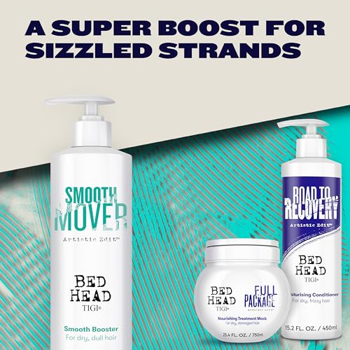 TIGI Bed Head Artistic Edit Smooth Mover Smoothing Booster For Dry, Dull Hair Smooth Mover With Bamboo Extract, 15.22 fl oz, Pack of 6