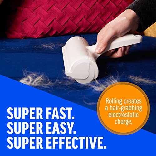 ChomChom Pet Hair Remover - Reusable Cat and Dog Hair Remover for Furniture, Couch, Carpet, Car Seats or Bedding - Portable, Multi-Surface Lint Roller and Fur Removal Tool