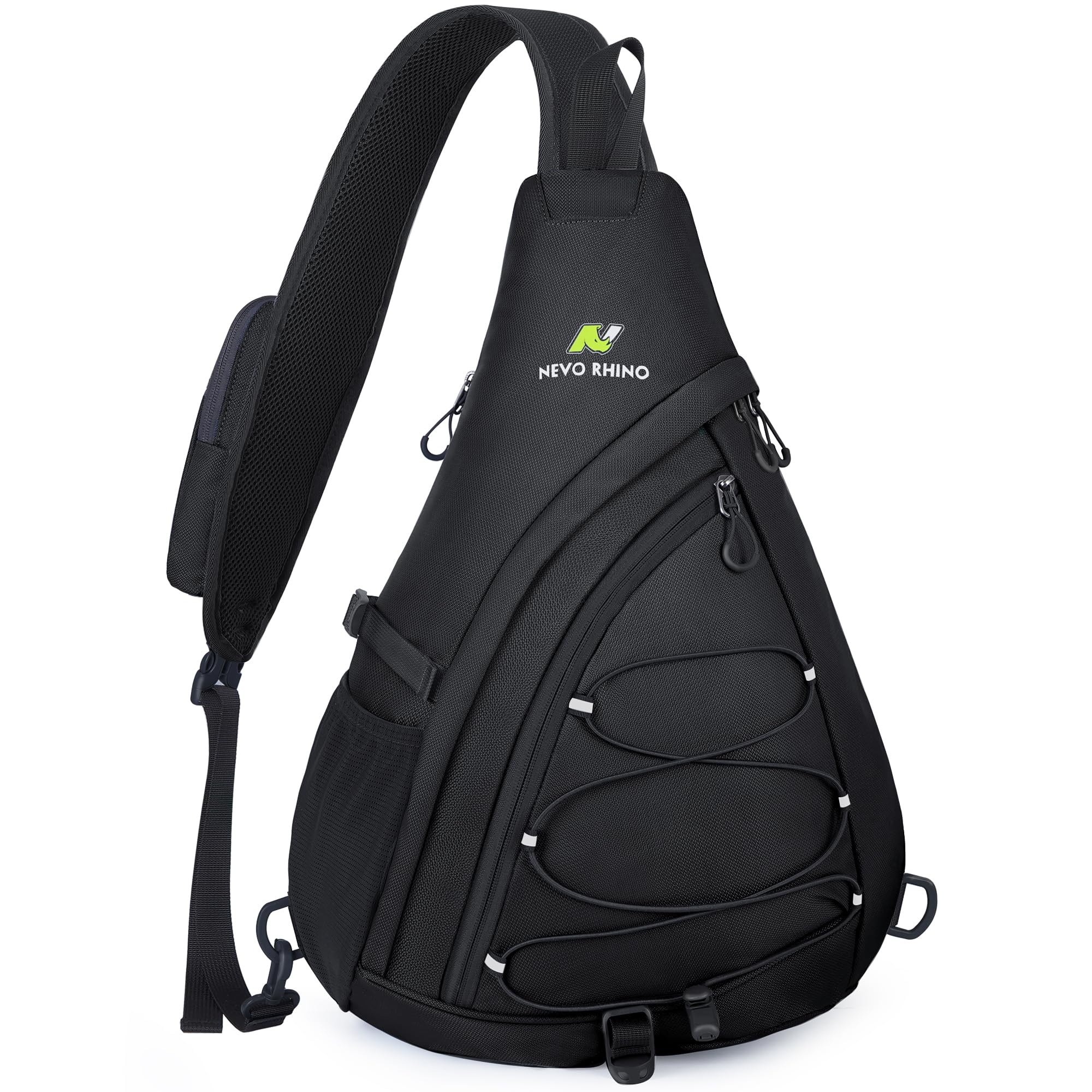 N NEVO RHINO Waterproof Sling Bag Crossbody Sling Backpack,Casual Shoulder Bag for Men,Women Hiking Daypack,Outdoor,Travel