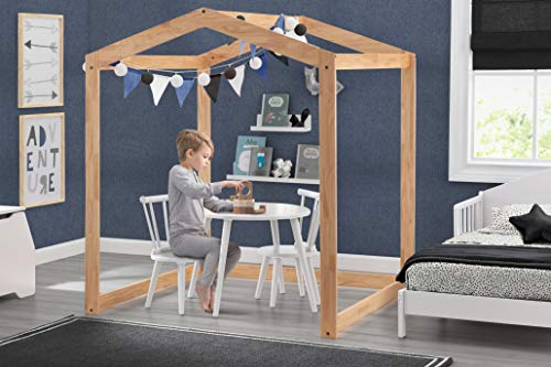 Delta Children Homestead Wood Indoor Playhouse - Greenguard Gold Certified, Natural