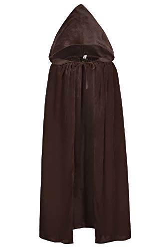 ALIZIWAY Kids Hooded Cloak Cape for Halloween Christmas Cosplay Costumes 8-16 Years 04COL