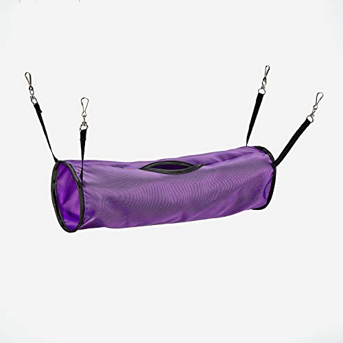 Kaytee Simple Sleeper Play Tunnel Pink, Purple, Blue, Green 15 Inches x 4.5 Inches