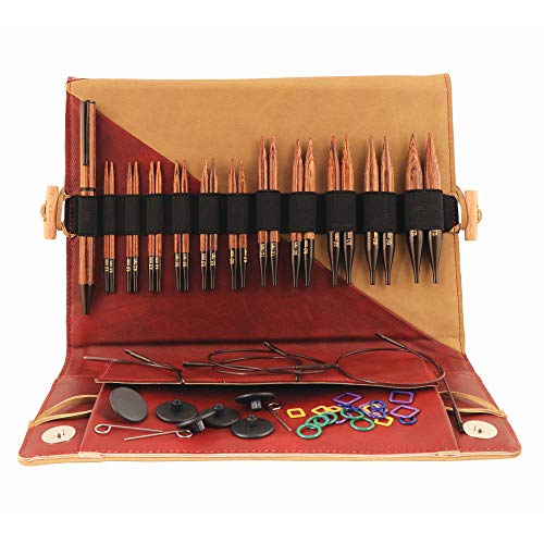 KnitPro Ginger Regal Interchangeable Needle Set 4" (10cm) | 11 US Sizes (4 to 17)