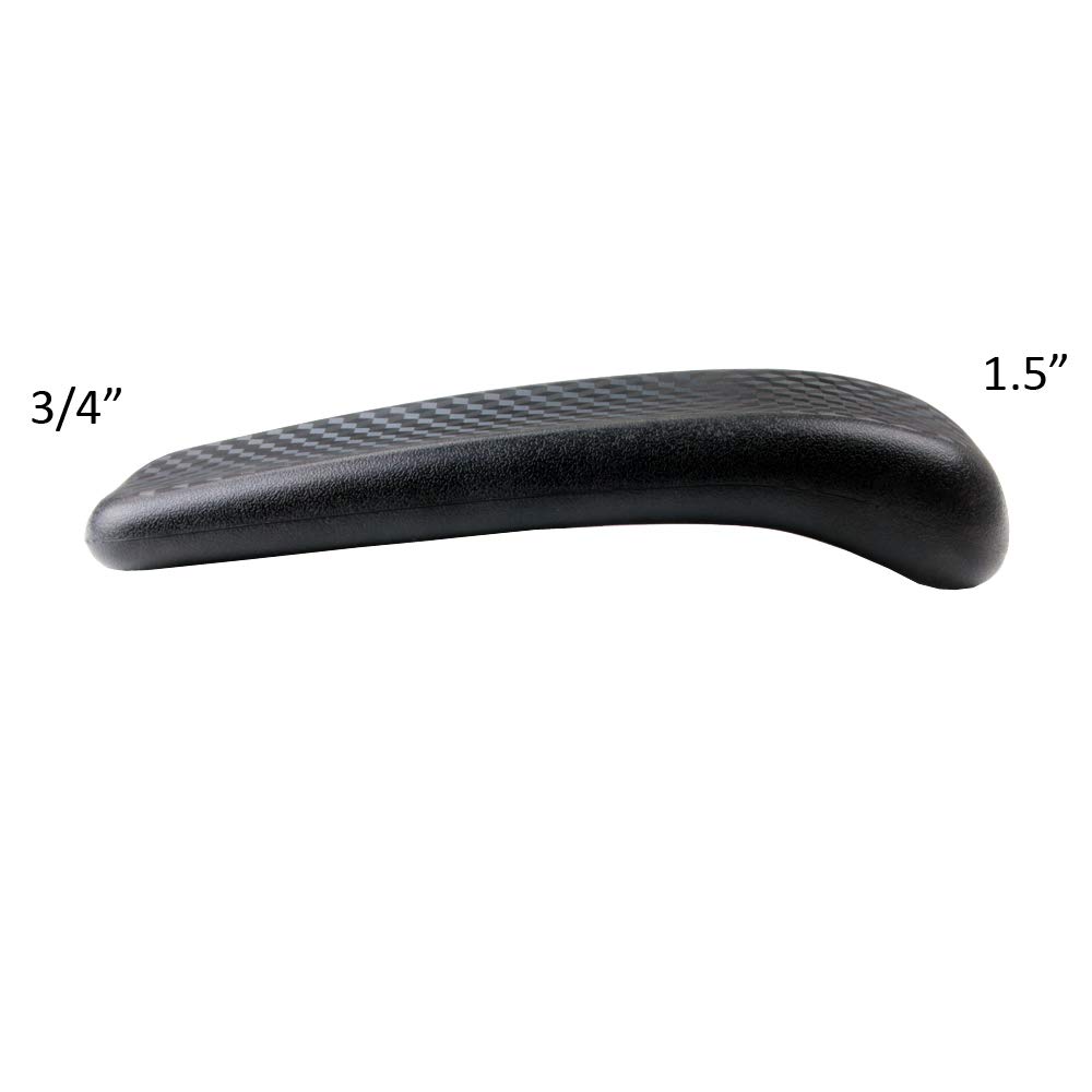 Replacement Office Chair Armrest Arm Pads (Set of 2) Univeral 4" Mounting Hole