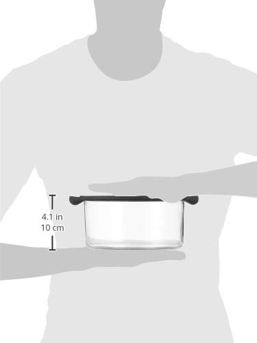 Bodum Hot Pot Bowl with Lid, 85 oz, Black