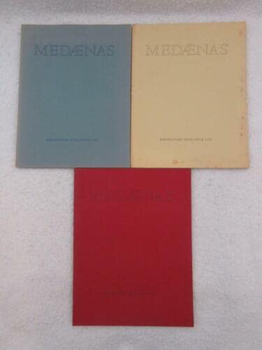Rare Lot of 7 MEDAENAS Boehringer Ingelheim Art Books 1979& up