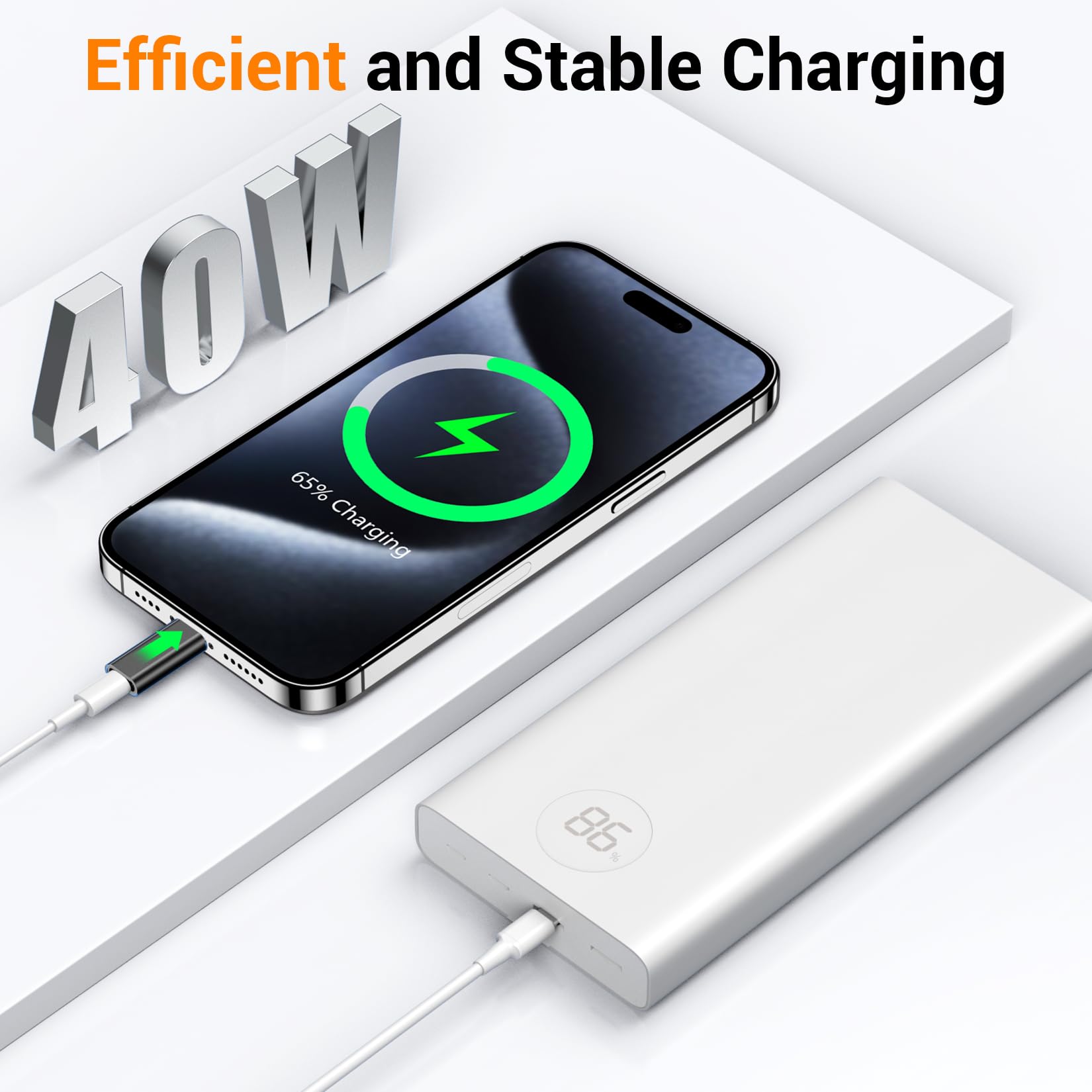 Temdan 4 Pack Lightning to USB C Adapter for iPhone 15/16 Pro/16 Pro Max/Plus,Samsung S24,Gender Changers,USB C Charger Connector Cable,for iPhone 16/15 Charger,iPhone 16/15 Accessories - Black