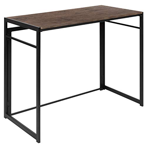 Flash Furniture Rustic Home Office Folding Computer Desk - 40"