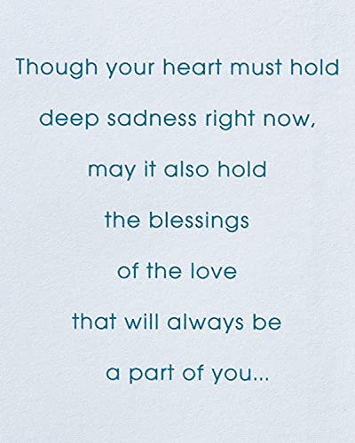 American Greetings Religious Sympathy Card (Faith, Hope, and Love)