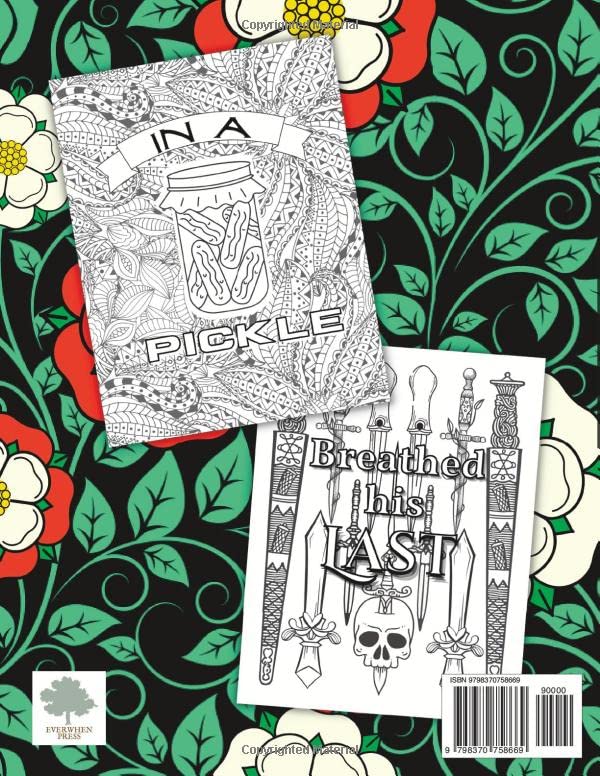 Shakespeare’s Modern Phrases. Adult Coloring Book: 50 designs | 100 pages | 8.5” X 11”