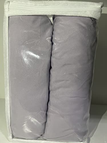 Dorm Bed 4-Pack Fitted Sheets (Grey)