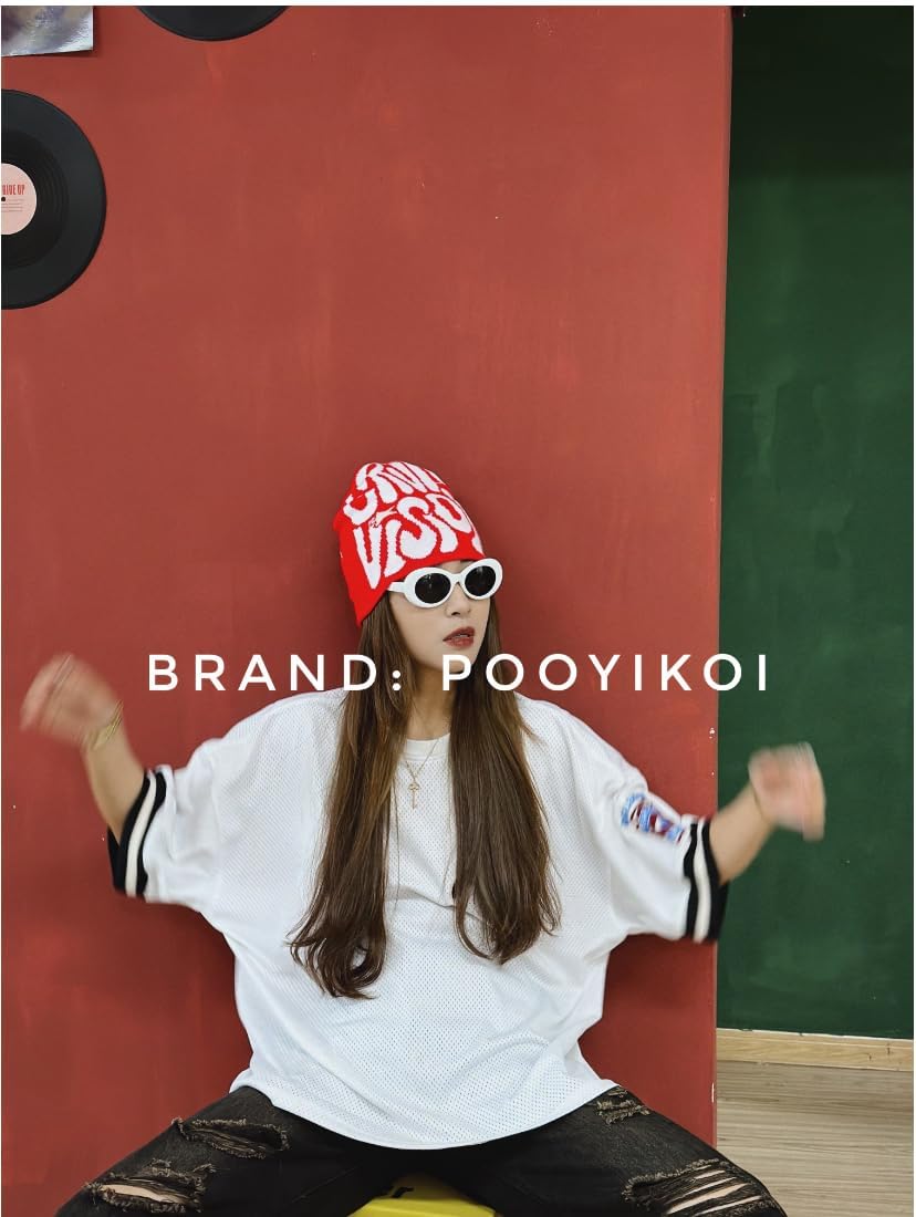 Pooyikoi Knitting Hat Men Women Quality Cap Warm Cap Harajuku Beanie Gothic Spider Pattern Wool Acrylic Y2k Knitted Hat Black Brown