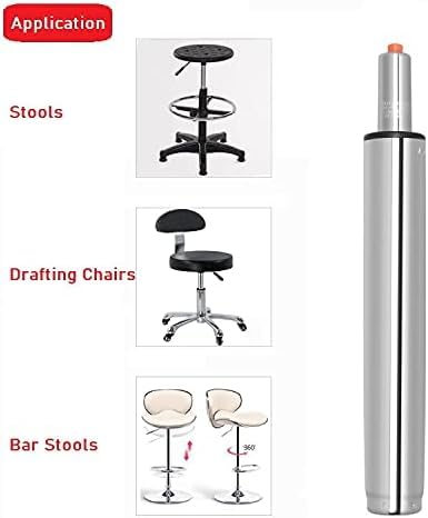 Mcdoofly Drafting Stool Bar Stool Gas Lift Cylinder Replacement Part,Tall Heavy Duty Hydraulic Pneumatic Piston for Drafting Chair(Size:18”- 28” Long)