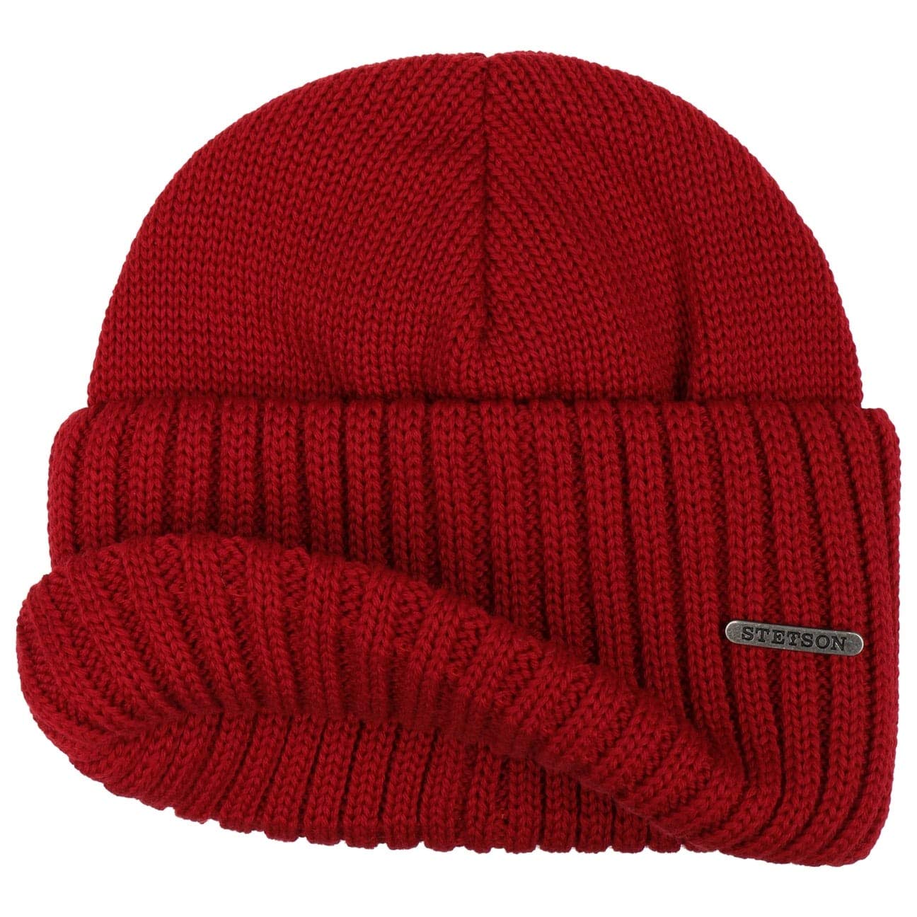 Stetson Northport Knit Hat Women/Men red One Size