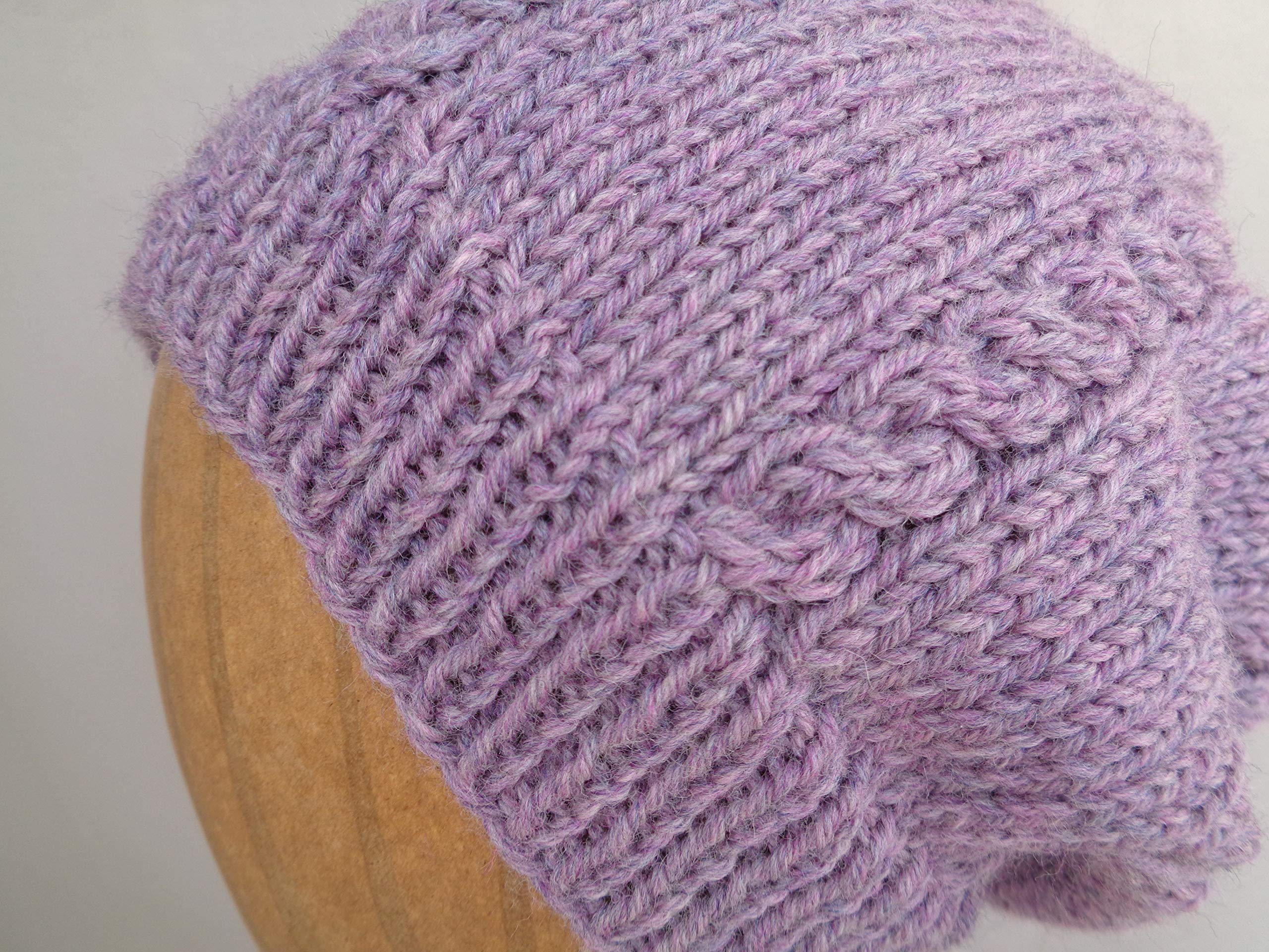 Hand Knit Slouch Hat, Soft Wool, Slouchy Beanie Women & Teen Girls, CHOOSE COLOR
