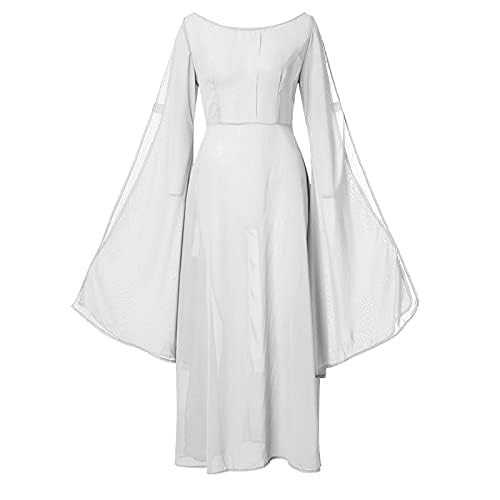 Cdiecer Fairy Gothic Gown Ren Faire Costume Elf Costume for Women Renaissance Medieval Costume Women Medieval Costume for Women Hocus Pocus Costumes for Women Fairy Elf Costume for Women Renaissance