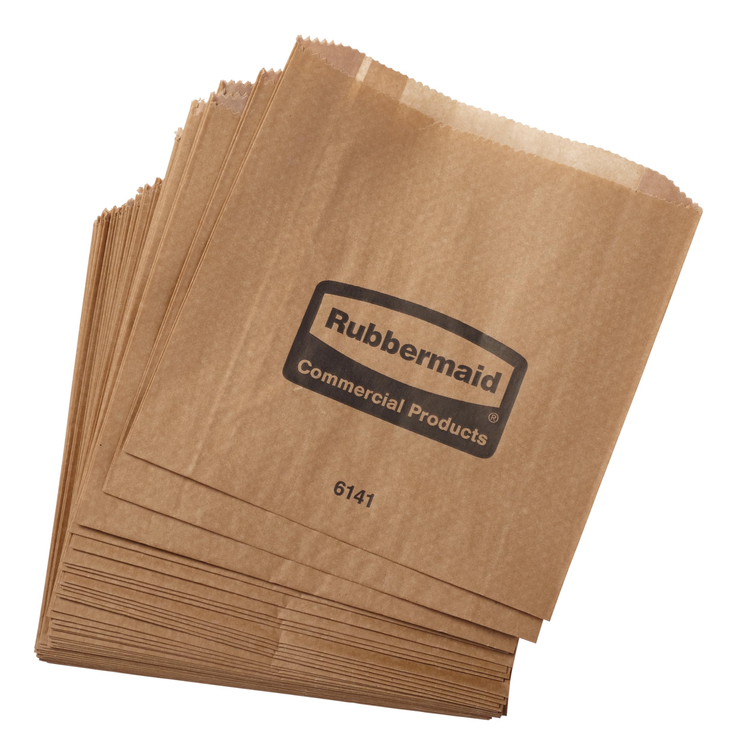 Rubbermaid Commercial Wax Paper Bags, Sanitary Napkin Disposal Bags, Feminine Hygiene liners, Pack of 250