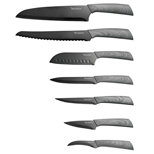 Hampton Forge Tomodachi HMC01B612L Raintree Ash โ 13 Piece Knife Block Set