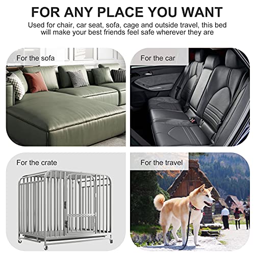 Hero Dog Extra Large Dog Bed Crate Pad Mat Soft Kennel Pads 48 in Non Slip Washable Dog Mattress Pet Beds Cushion for Pets Sleeping Mats