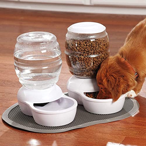 Petmate 24499 Replendish Gravity Feeder , Pearl Peacock Blue, 18 LB