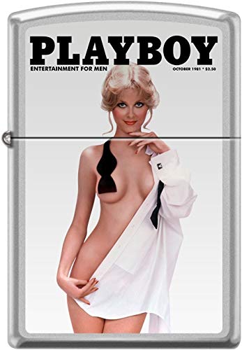 Zippo Playboy October 1981 Cover Windproof Lighter