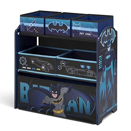 Delta Children Design & Store 6 Bin Toy Storage Organizer, Batman