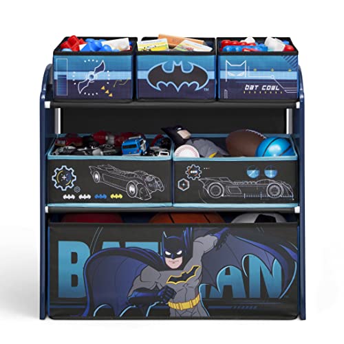 Delta Children Design & Store 6 Bin Toy Storage Organizer, Batman