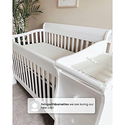 Delta Children Princeton Junction Convertible Crib N Changer, Grey