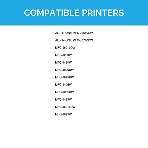 LD Compatible Ink Cartridge Replacement for Brother LC75C High Yield (Cyan)