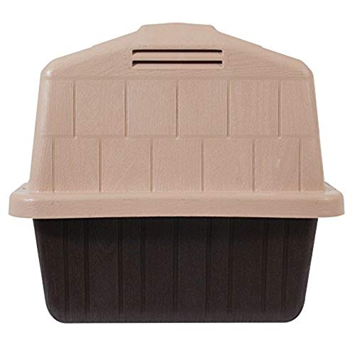 Petmate Aspen Pet Outdoor Dog House, Medium, For Pets 25 to 50 Pounds