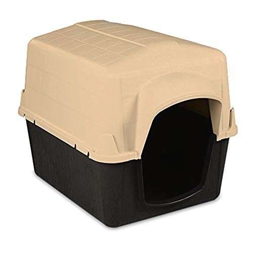 Petmate Aspen Pet Outdoor Dog House, Medium, For Pets 25 to 50 Pounds