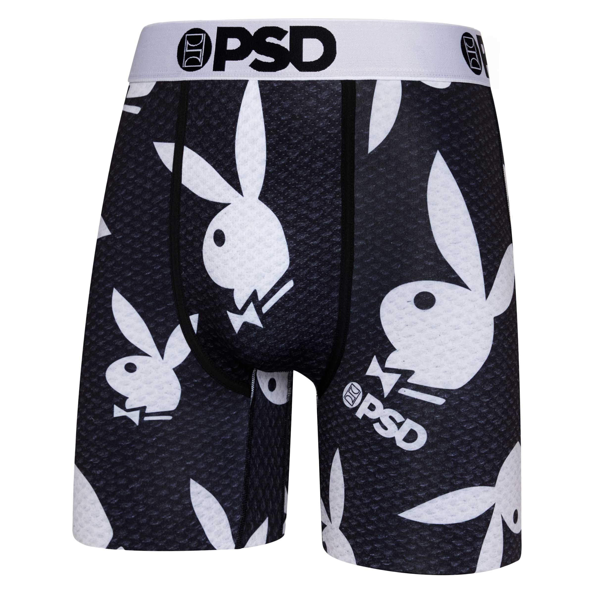 PSD Men's Playboy Kit 3-Pack Bx Boxer Briefs, Multi, M