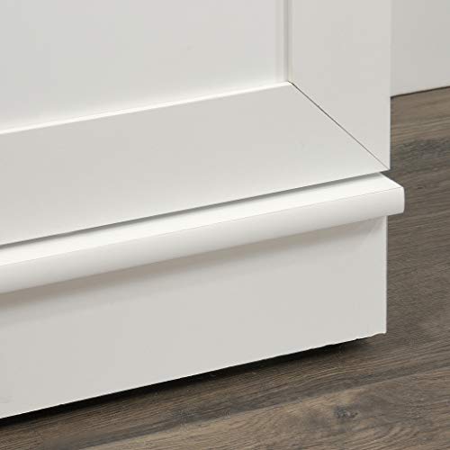 Sauder HomePlus Collection Storage Cabinet, Soft White finish