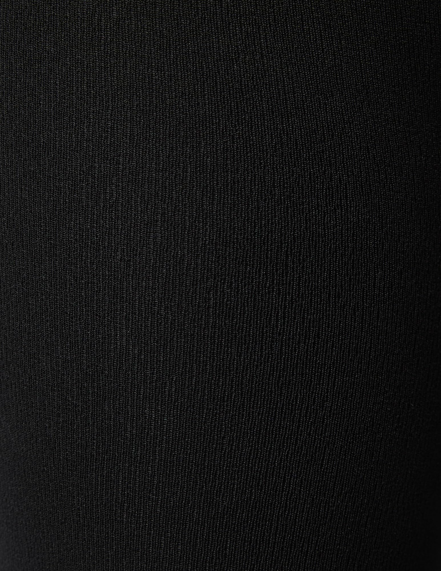 HUE Women's Sweater Tights, Black Flat Knit, Medium-Large