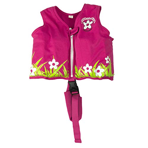 Poolmaster 50554 Learn-to-Swim Butterfly Swim Vest - 1-3 Years Old Pink, Small