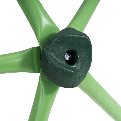 Lifetime 90951 Geometric Dome Climber Jungle Gym, 5.5' High x 11' Wide, Mantis Green & Bronze, 66-Inch