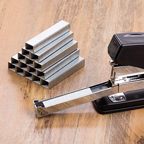 Mr. Pen- Staples, Heavy Duty Staples, 3600 Pc, 60 Sheet Capacity Staple, 3/8 inch Length, Staples for Stapler, Staples Office Supply, Office Staple, Paper Staple, One Touch Staple, Strip, Large Staple