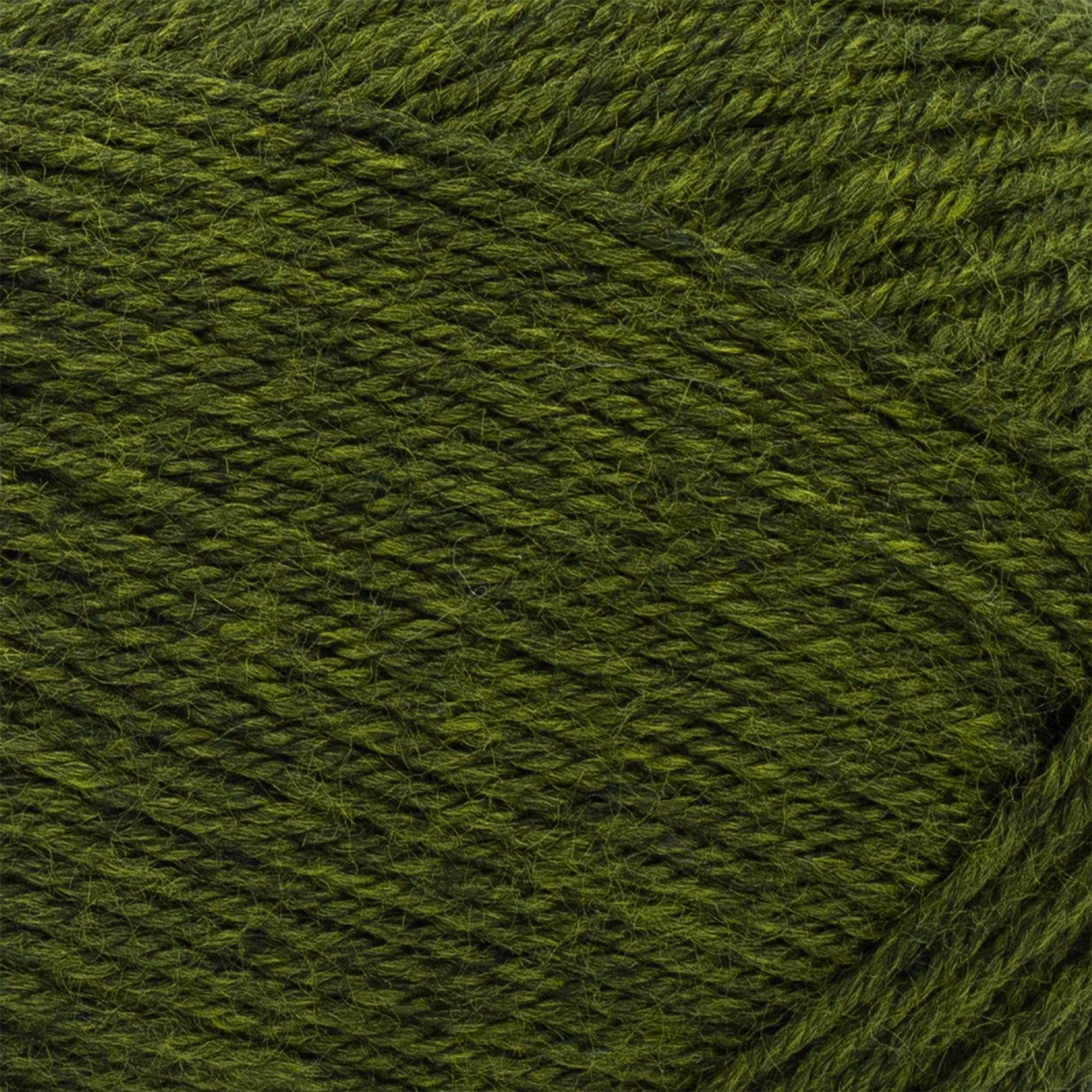 Lion Brand Yarn Wool-Ease Recycled Yarn, 1 Pack, Olive